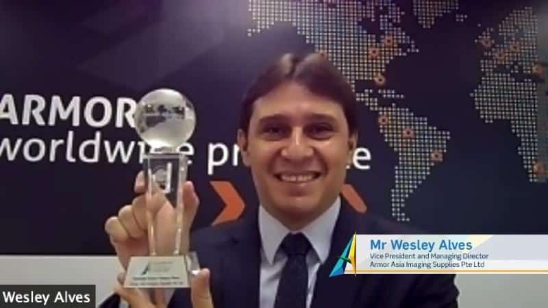Third sustainability award for ARMOR Asia. - ARMOR-IIMAK